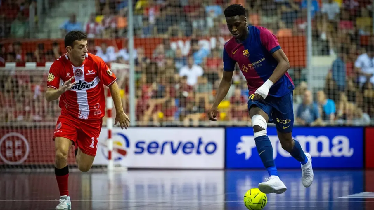 El Jimbee, a un partido de un nuevo título liguero tras ganar al Barça