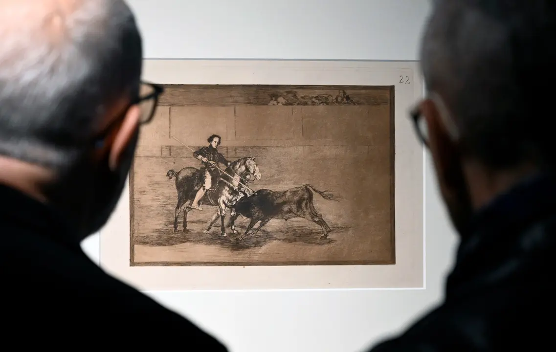 Goya llega a Murcia con “La Tauromaquia” en el Museo Ramón Gaya
